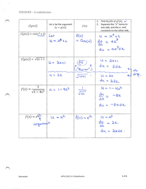 Exponential Log Derivative Notes - MTH 210 - Studocu