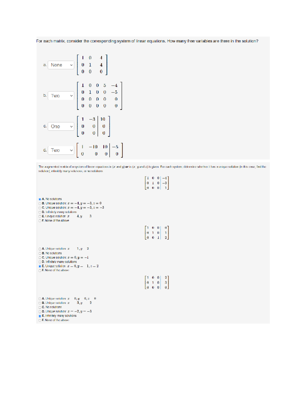1.3 Parametric Form - practice problems - MATH 1553 - Studocu