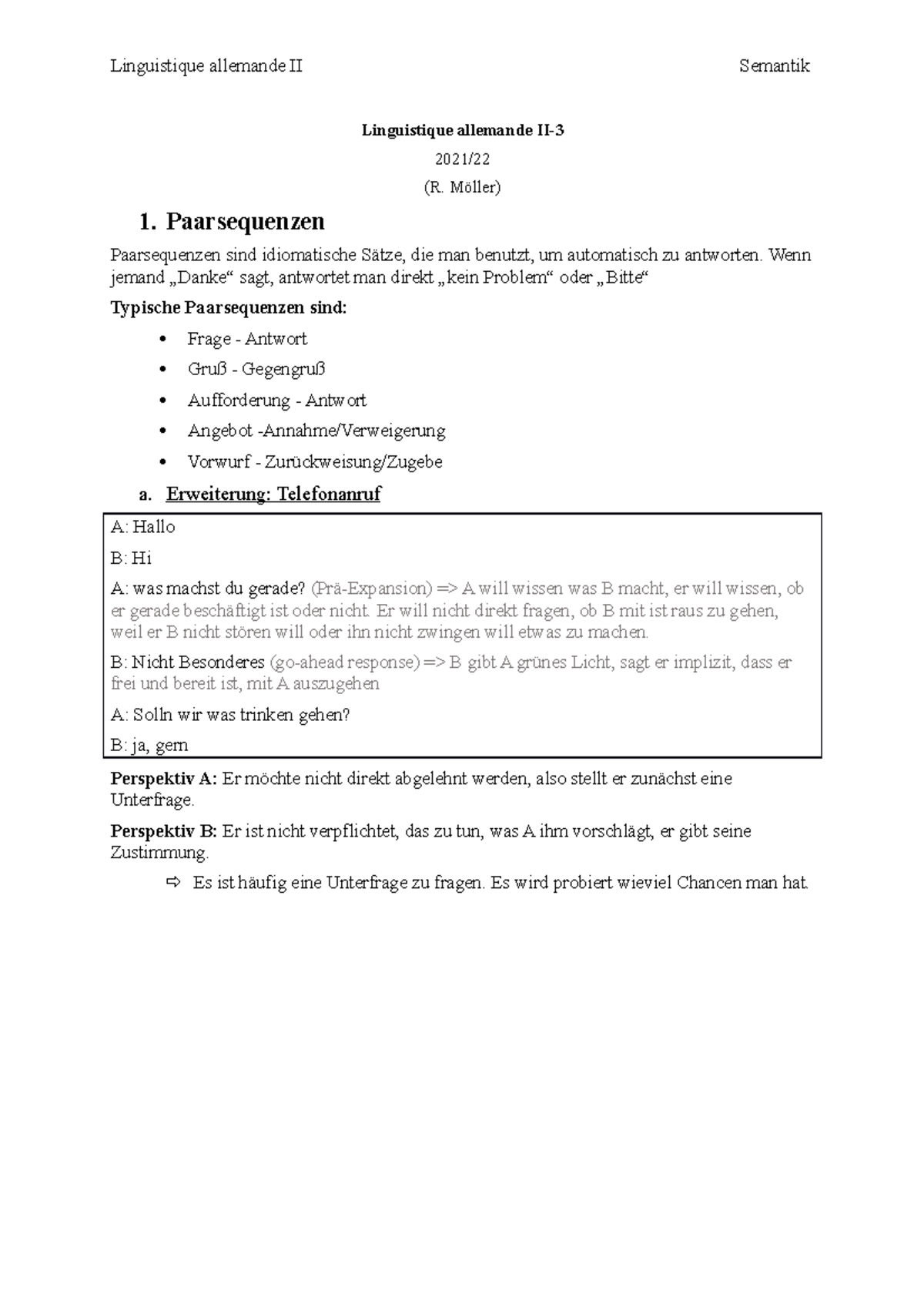 Lingall 5 - Ce sont mes notes de cours, parfois pas mis au propre, mais ...