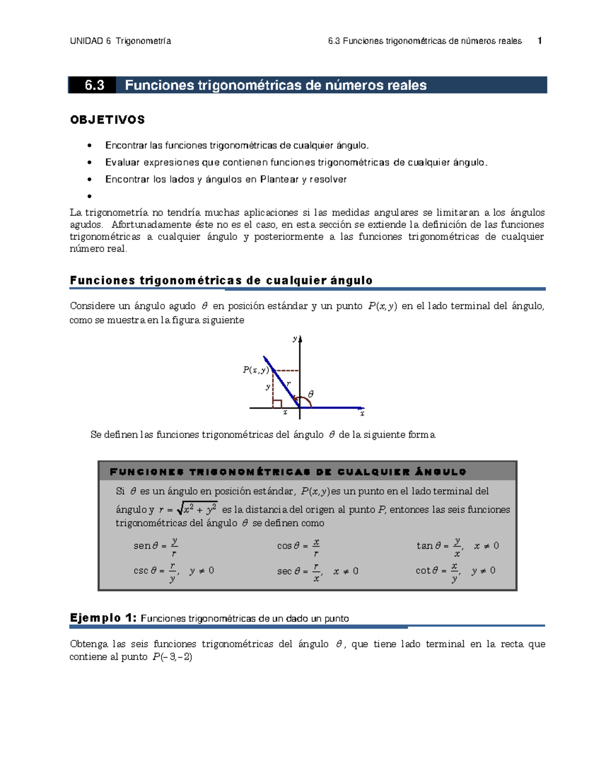 GUIA -Funciones-trigonometricas-de-numeros-reales - 6 Funciones trigonométricas de números ...