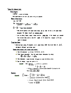 Calc Unit 2 - Different integration methods - tonic te f Ine FI 7 I ...