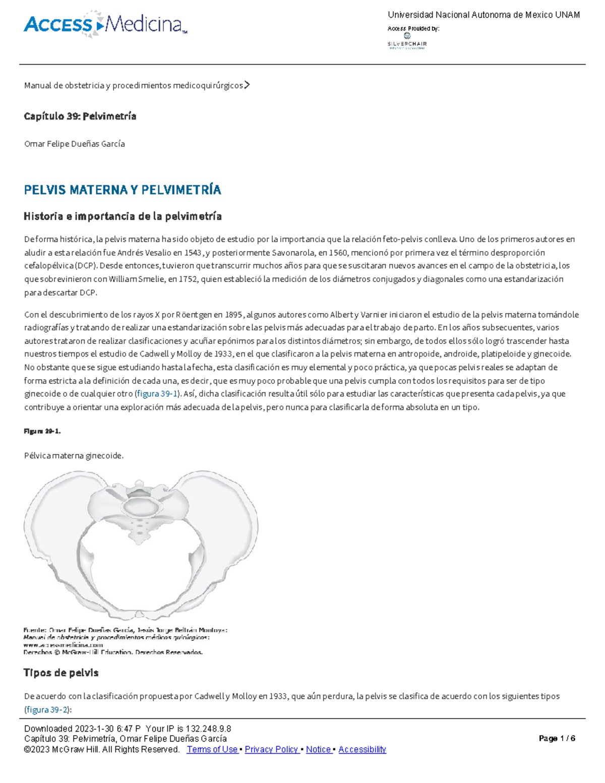 Capítulo 39 Pelvimetría - Manual de obstetricia y procedimientos ...