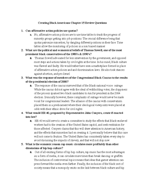 Creating Black Americans Chpter 5 Questions - Chapter 5 Review ...