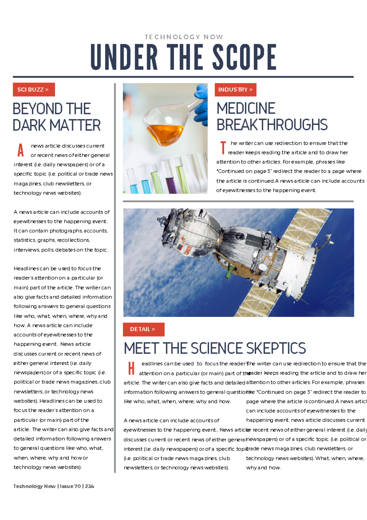 Science Magazine Features Page - news article discusses current or ...