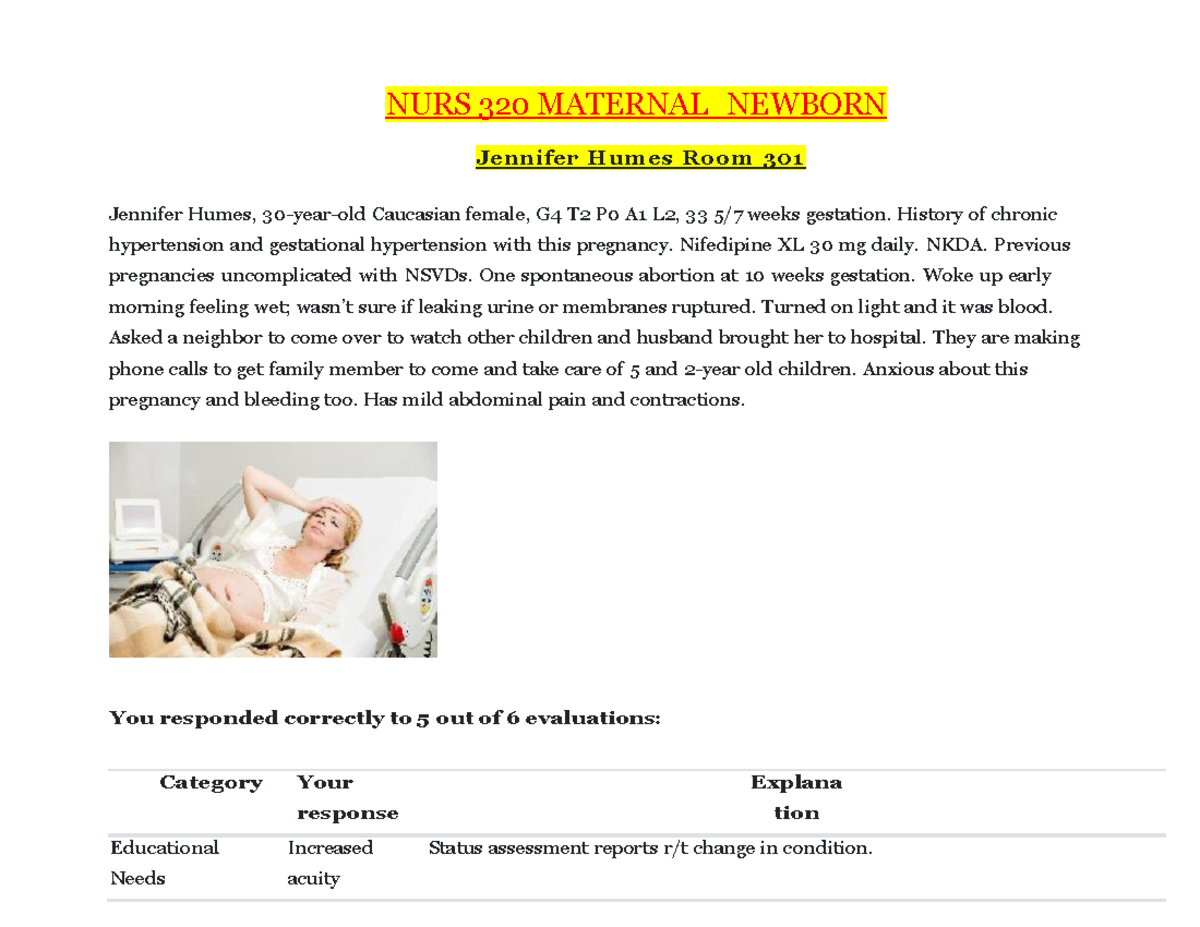 Swift river maternal newborn 2020 nurs 320 swift river maternal newborn ...