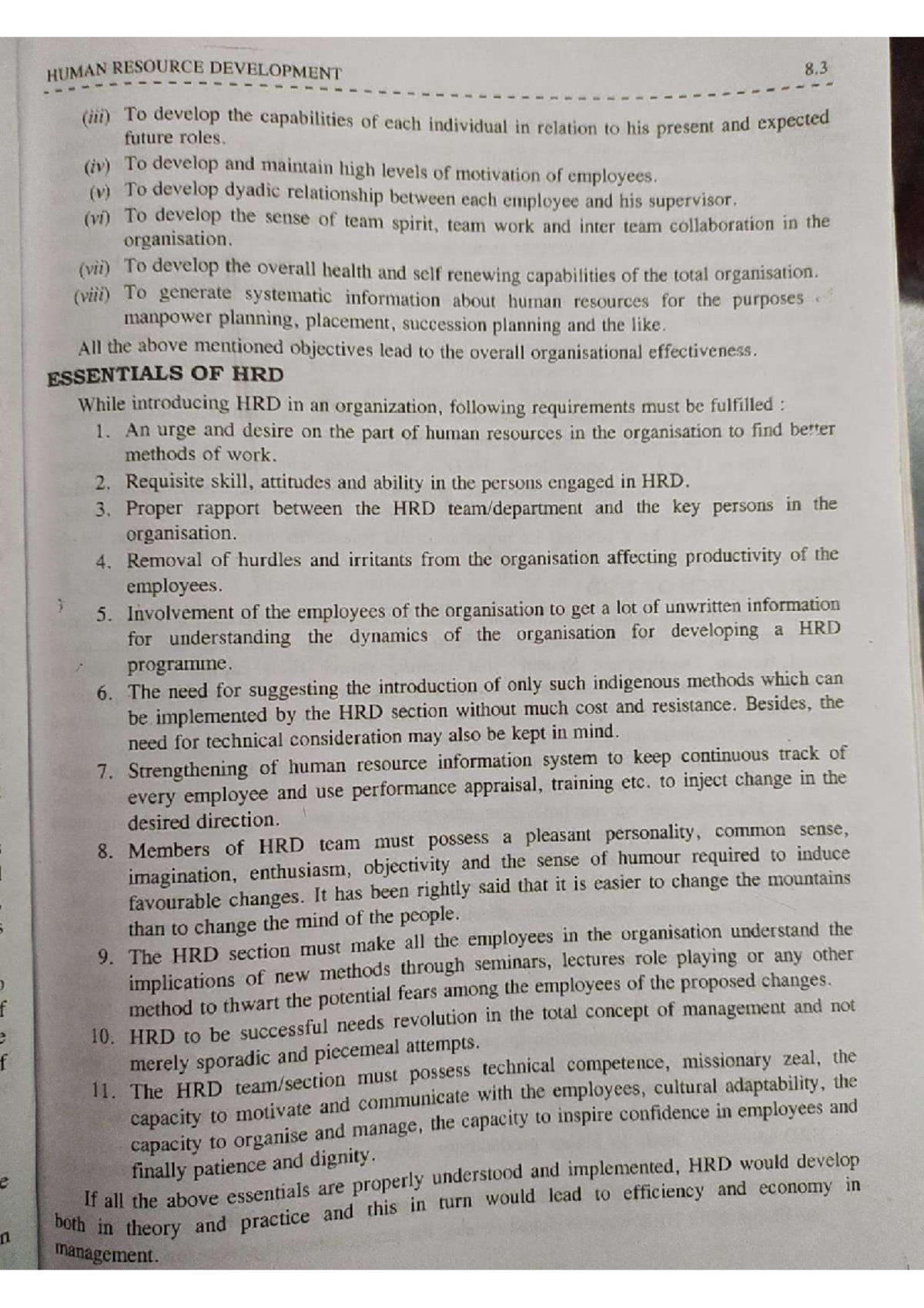 8 - Main 11 Essentials of HRD in an organization - Human Resource ...