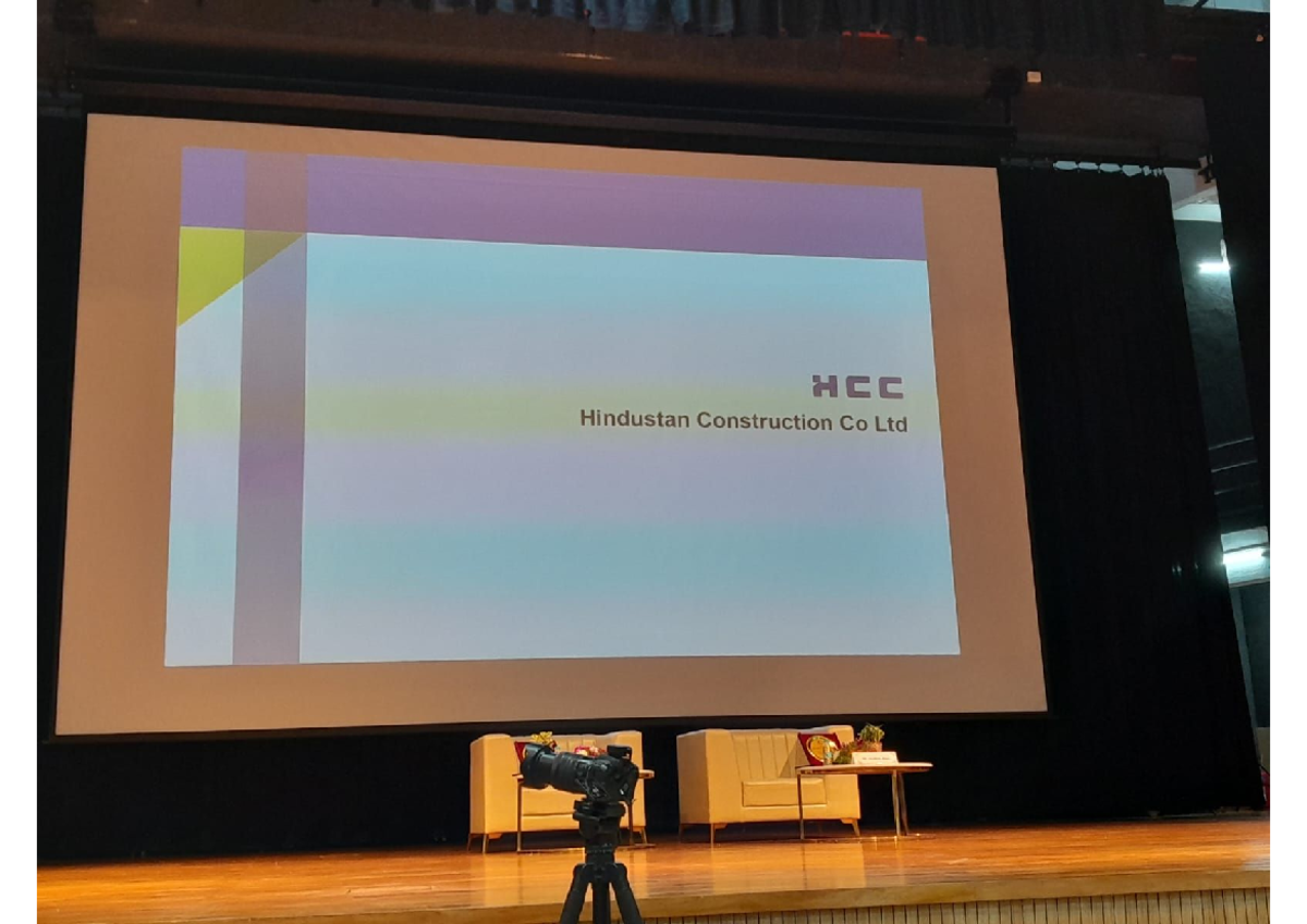 Mr.Santosh Rai HCC Industry talk session - HCC Hindustan Construction ...