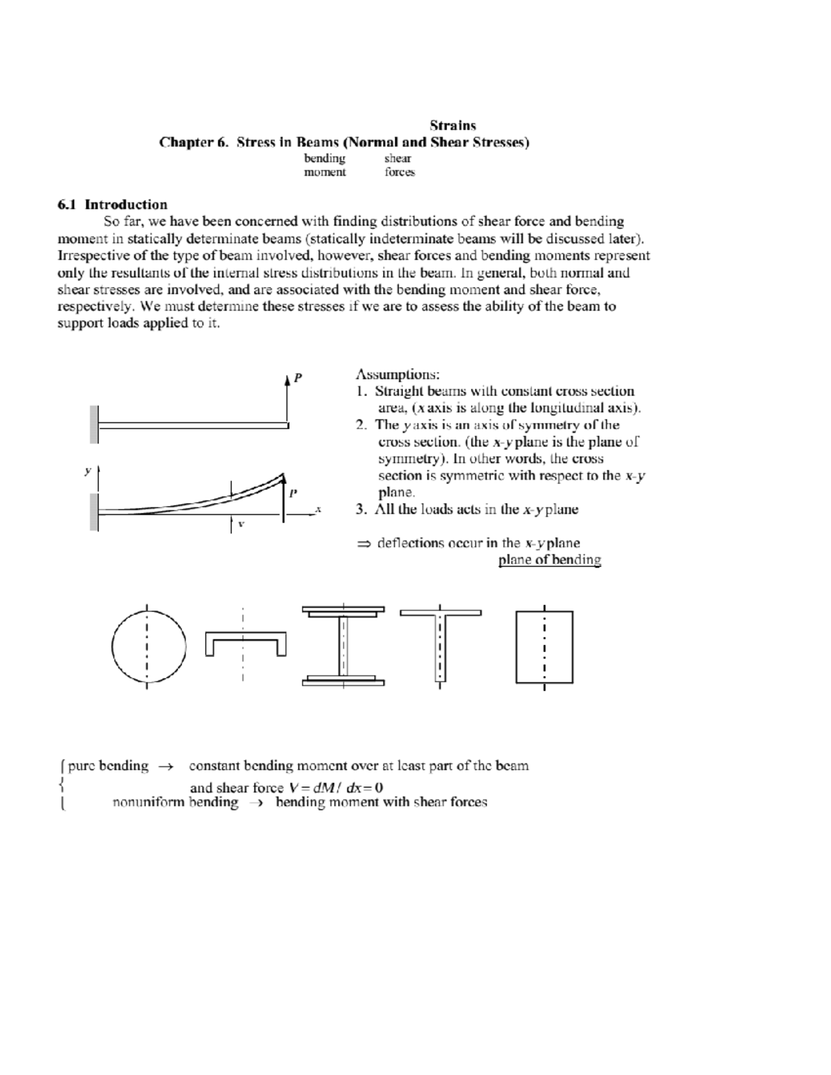 Bending stress book - Engineering Mechanics "1" - Engineering Mechanics - Studocu