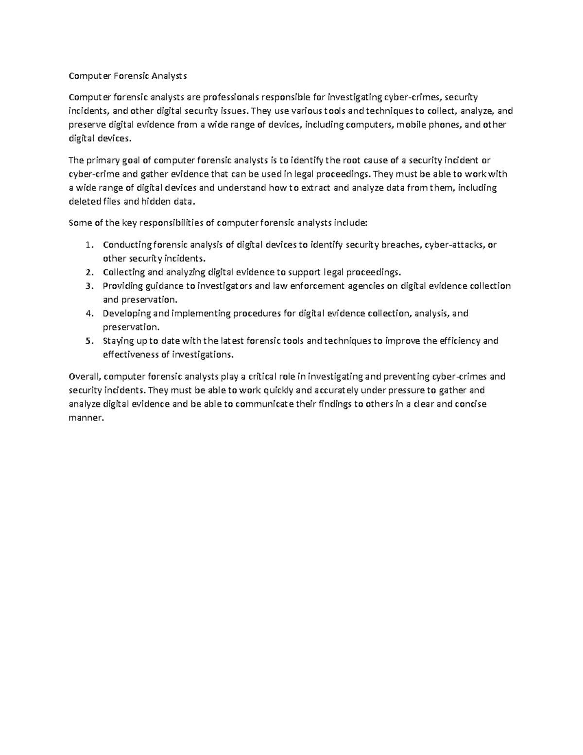 Document 27 (23) - bob - Computer Forensic Analysts Computer forensic ...