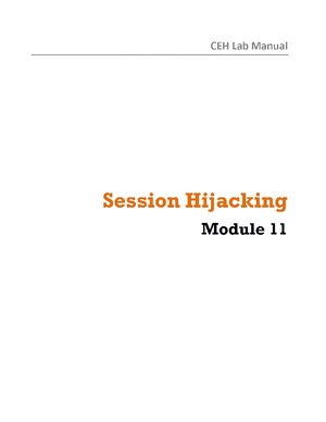 CEH v9 Labs Module 04 Enumeration - CEH Lab M anual En u m e ratio n M ...