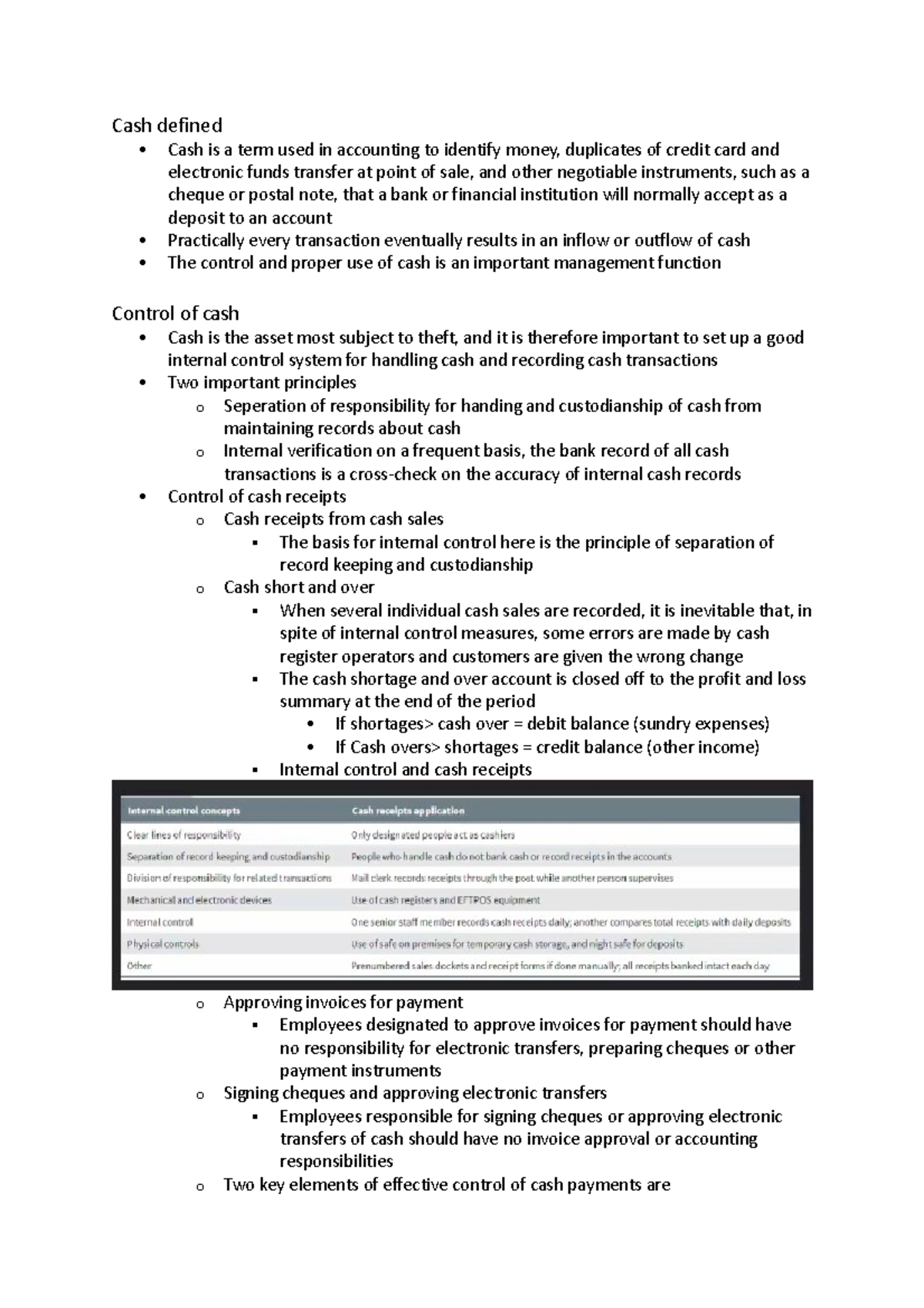 Accounting lecture 8 - ACCT1101 - UWA - Studocu