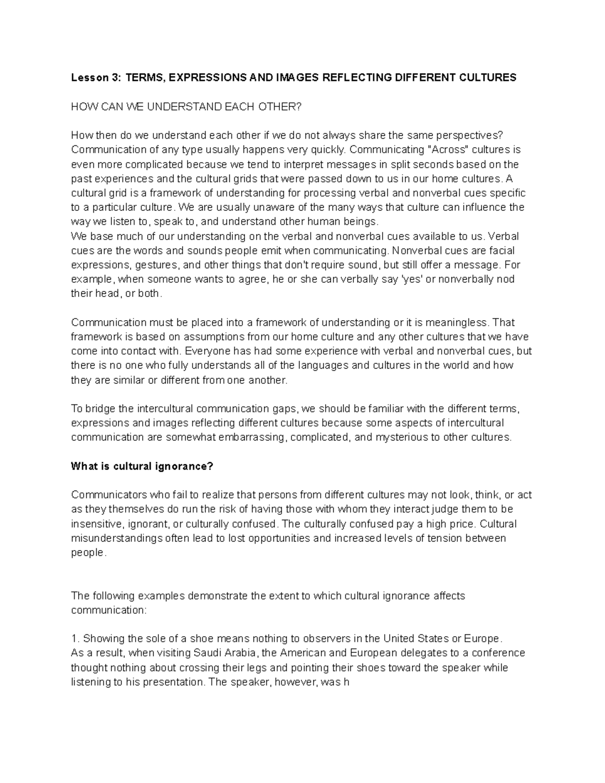 Purcomm - Purposive Communications - Lesson 3: TERMS, EXPRESSIONS AND ...