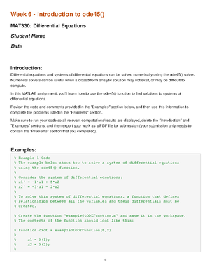 [Solved] Problem 2 Consider the system of differential equations ...