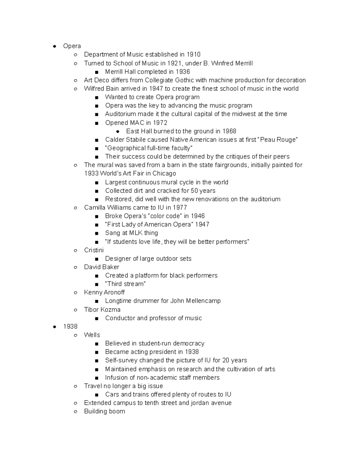 IU Culture Exam 3 - Study guide for Exam 3 (online course) - Opera ...