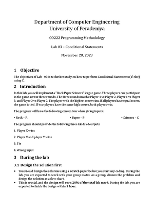 Input and Output Formats - Input and Output formats There are 3 lines ...