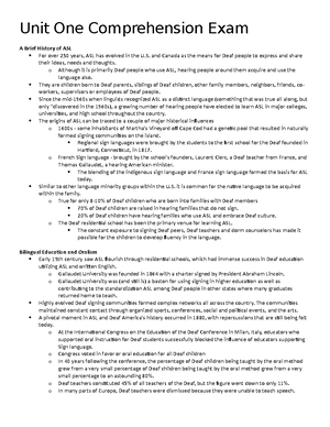 ASL YEAR 1 - Unit 3 Vocabulary List - TRUE+WAY ASL Vocabulary Unit 3 ...