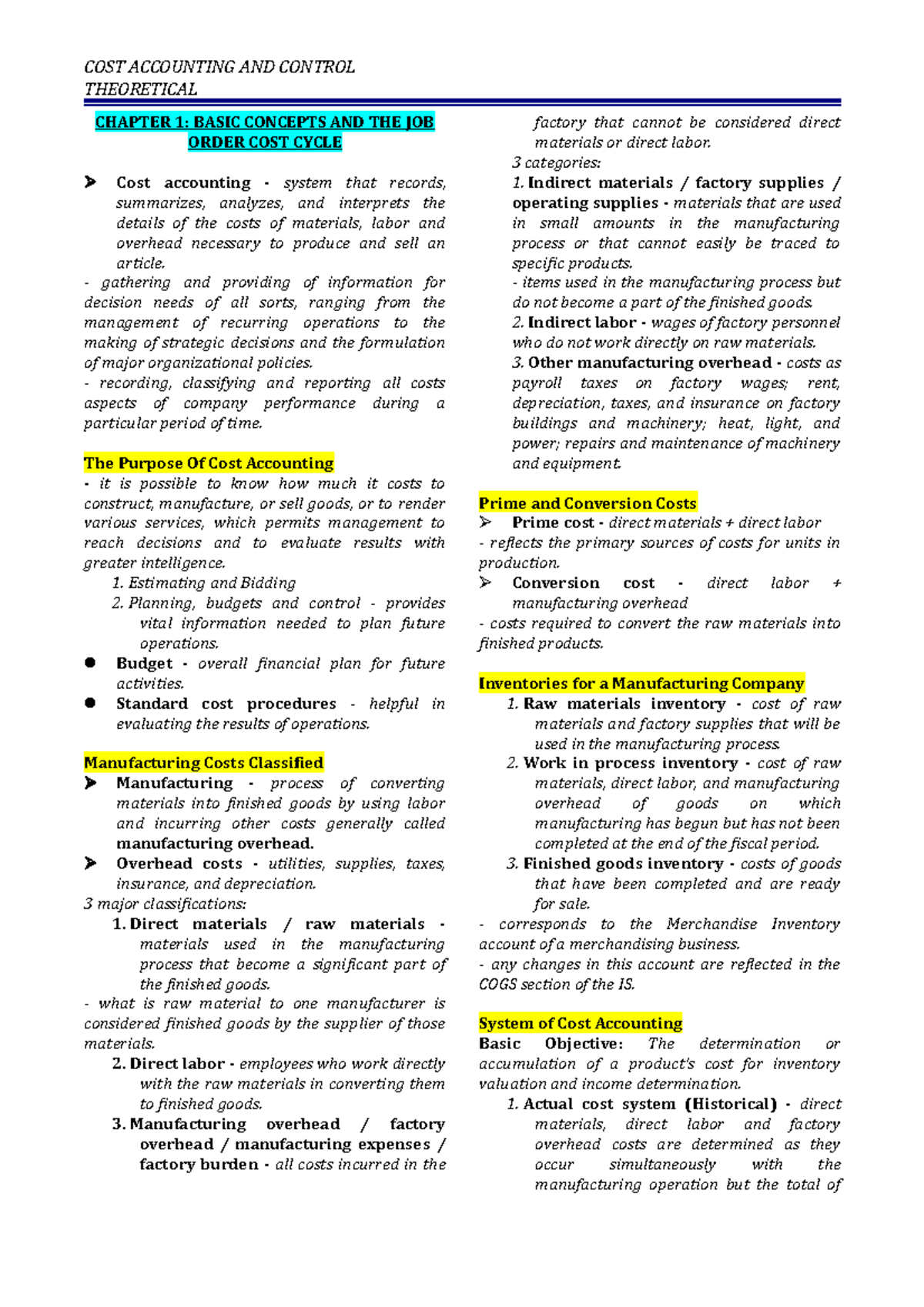 Chapter 1 - reviewer - THEORETICAL CHAPTER 1: BASIC CONCEPTS AND THE ... Chapter 1 - reviewer - THEORETICAL CHAPTER 1: BASIC CONCEPTS AND THE ...
