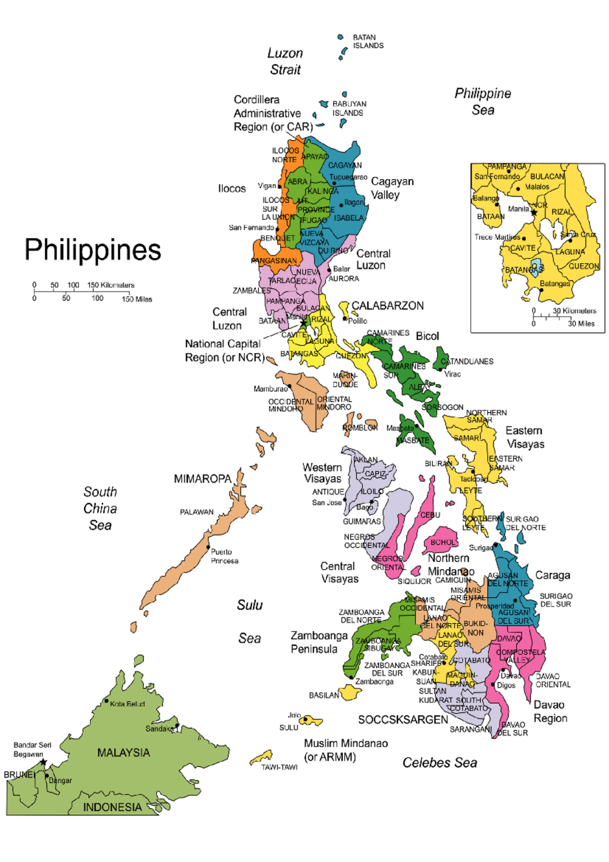 MAP - Hazard Map in the Philippines - Humanities and Social Sciences ...