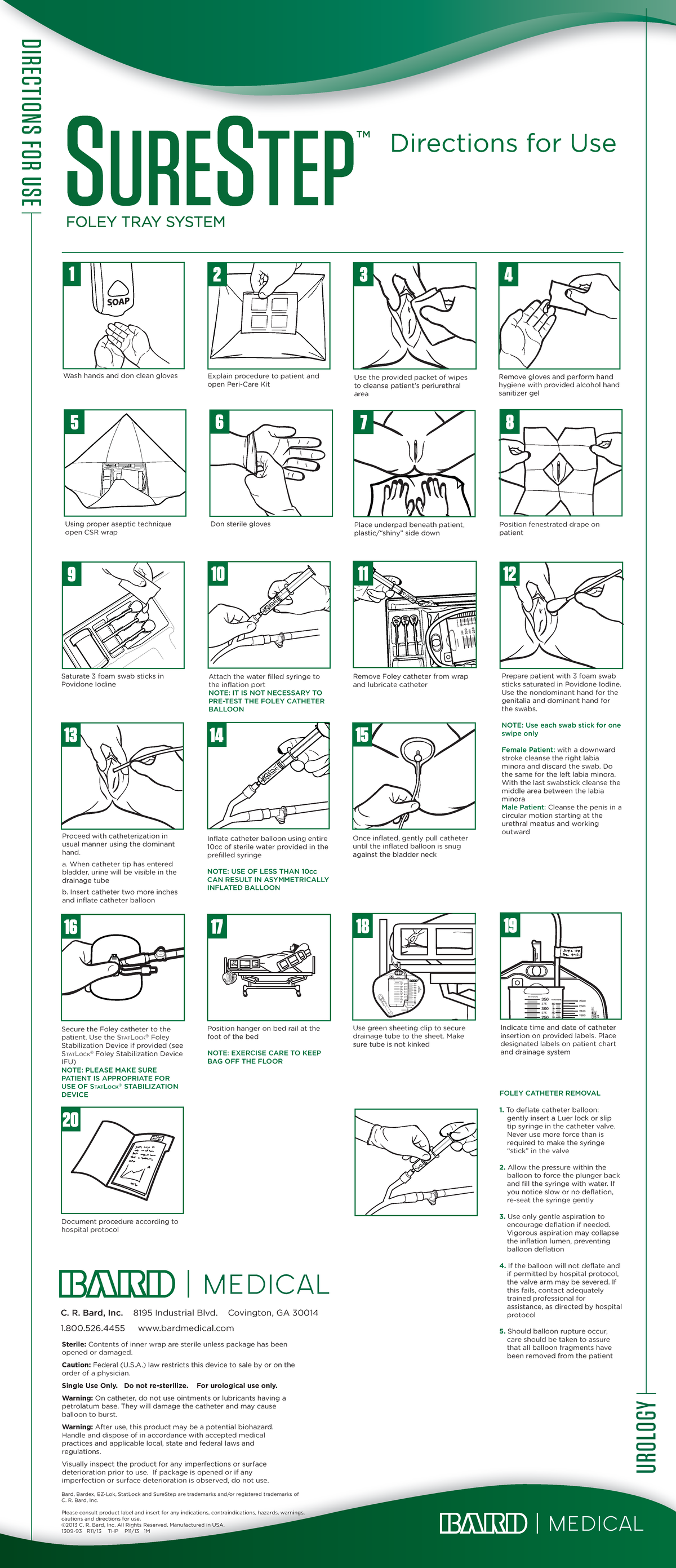 New Foley Cath Ckit Poster - 25002300210019001700150013001100 ...