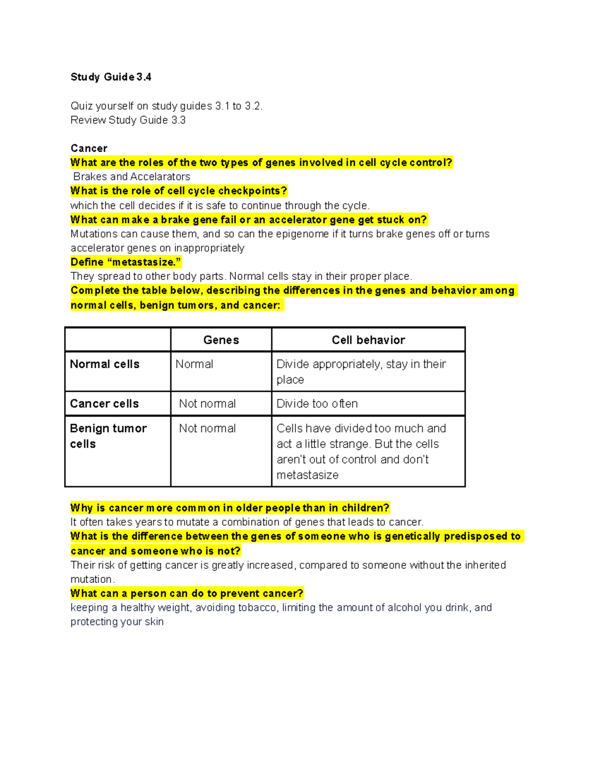 Study Guide 3.4 - Study Guide 3. Quiz yourself on study guides 3 to 3. Review Study Guide 3 ...