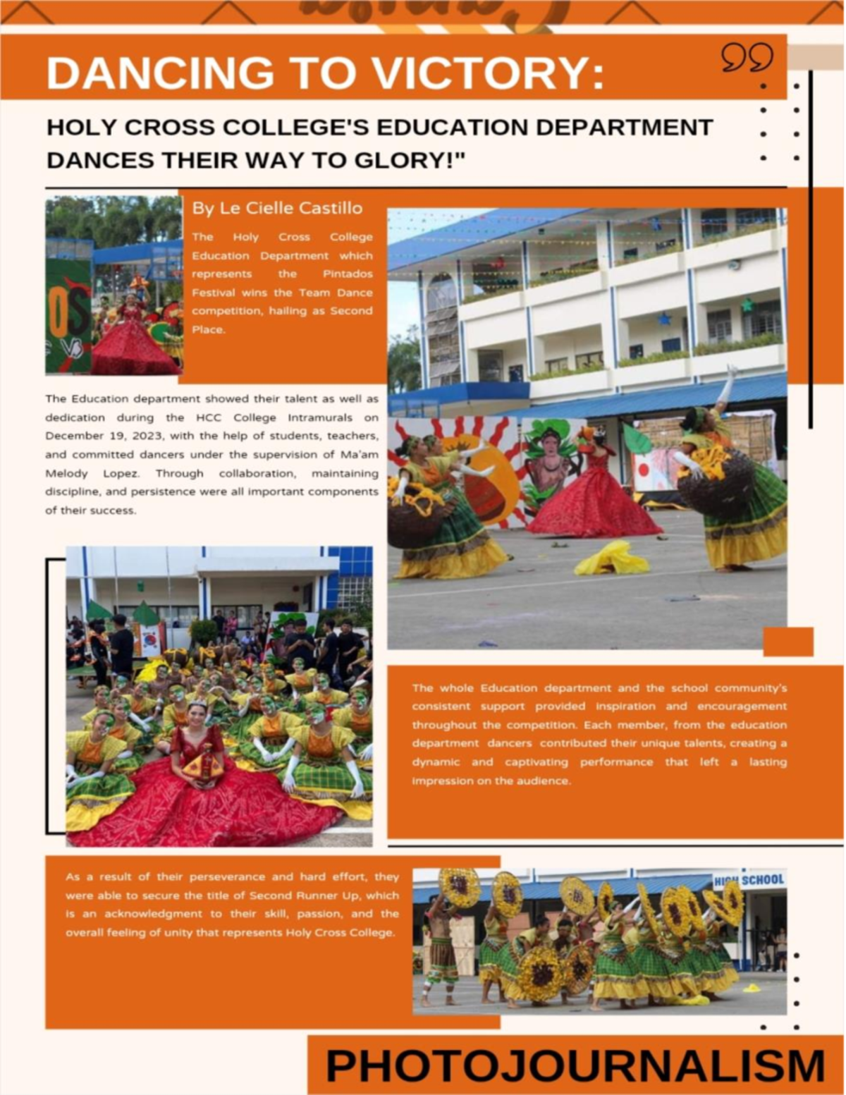 Set 1 - Campus Journalism Exercise - LINGGO NG KASIYAHAN Dinig ang ...