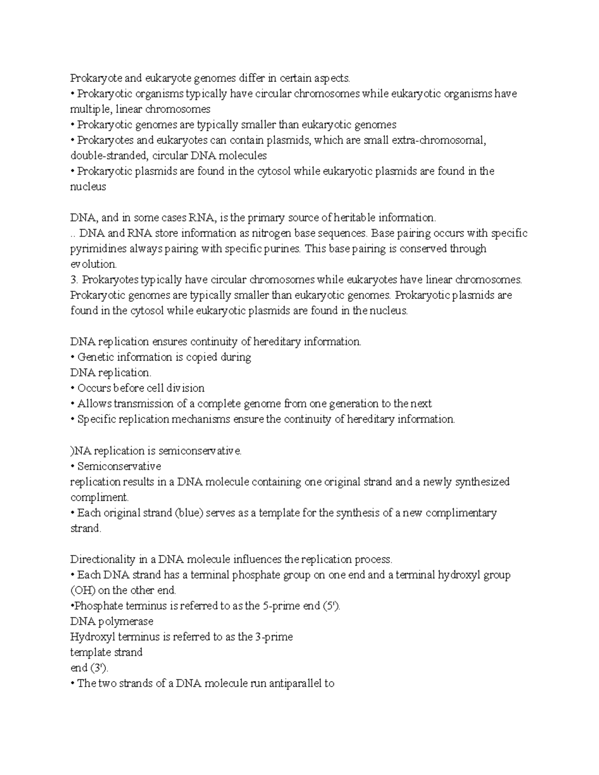 Unit 6 bio sheet-2 - Biology notes over gene expression, lots of detail ...