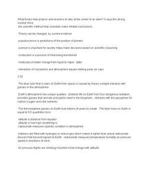 1.13 Science TGA - Science | Lab Report | Drop and Bounce Lab Report ...