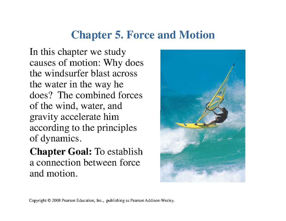 Force motion - Chapter 5. Force and MotionChapter 5. Force and Motion ...