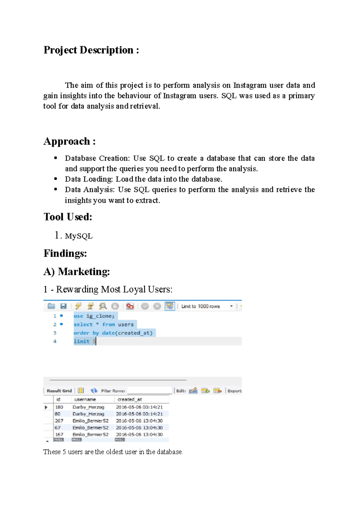 Trainity project 2 - Project Description : The aim of this project is ...