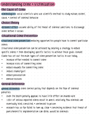 Chapter 2- The Nature & Extent of Crime - The Nature & Extent of Crime ...