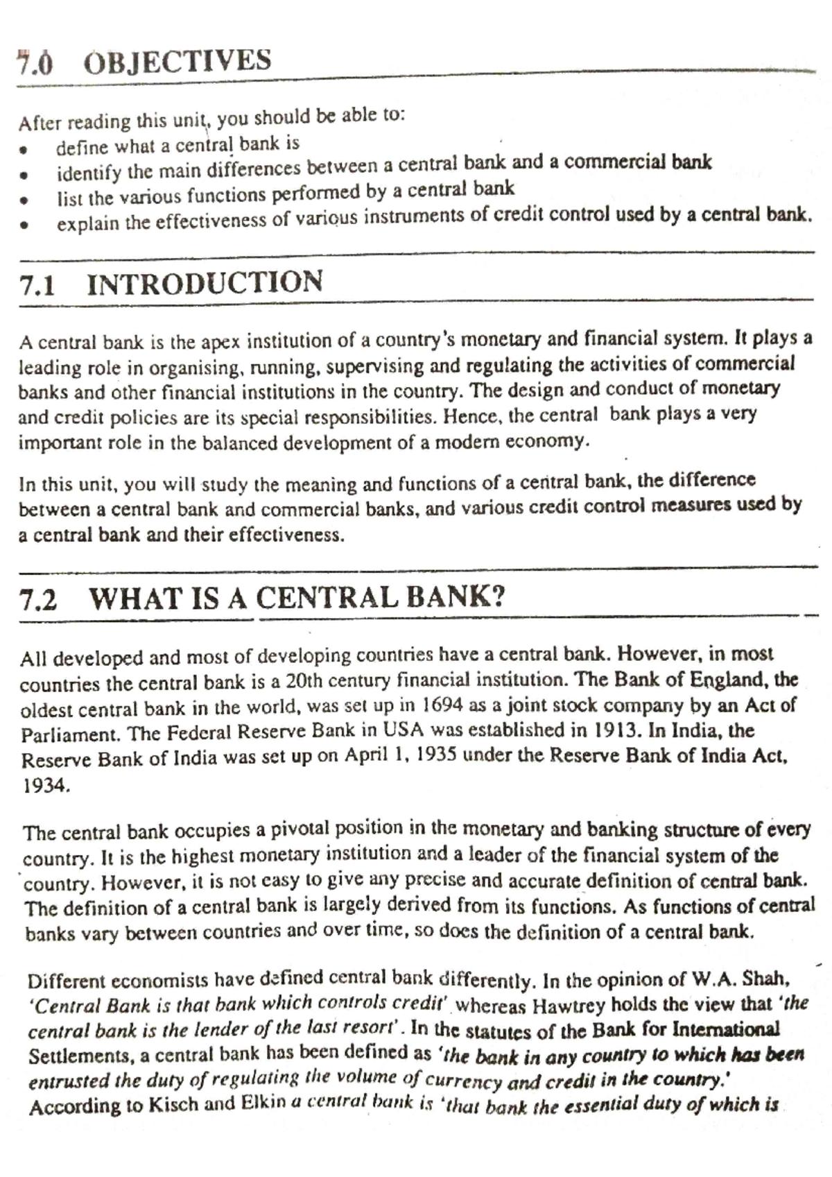 Default Folder - Notes of money banking and financial institutions ...