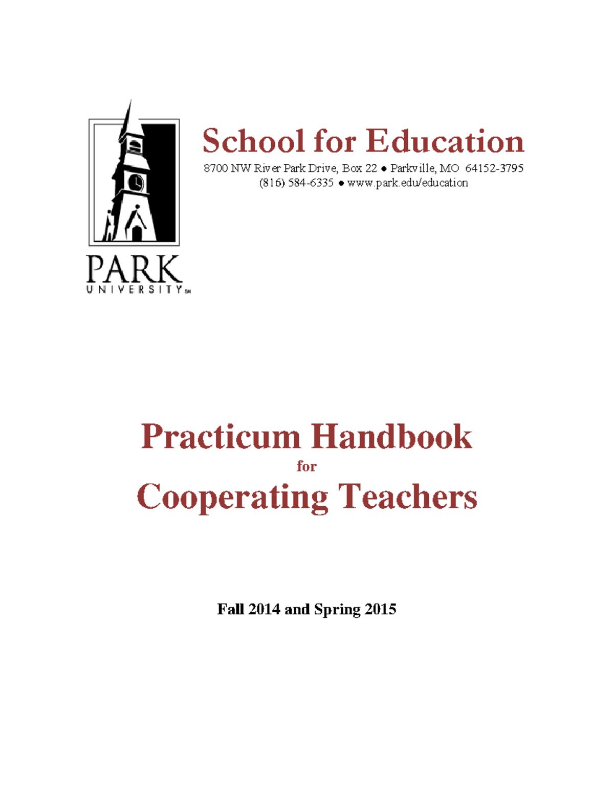 1566559612023 Practicum Manual for Cooperating Teachers - Warning: TT ...