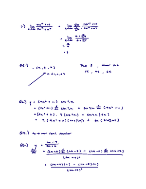 MH2810 Cheat Sheet sample compressed - MH2810 - Studocu