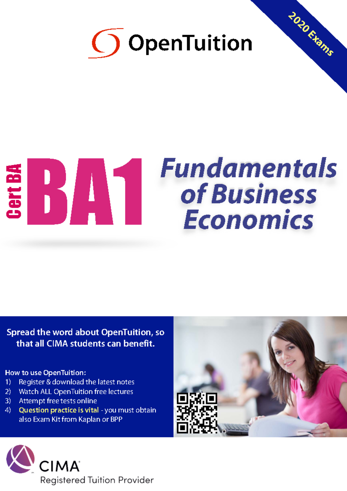 CIMA-BA1-2020 - on cima - Fundamentals of Business Economics BA Cert BA ...