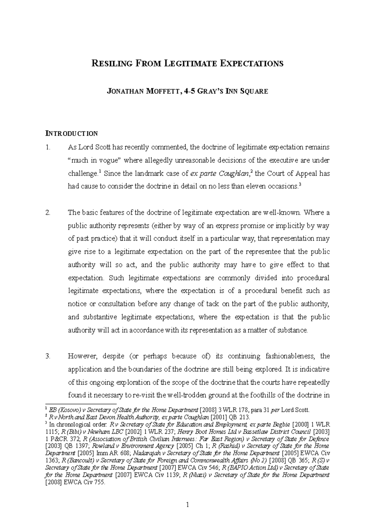 Jonathan-Moffett-26-July-2008 - RESILING FROM LEGITIMATE EXPECTATIONS ...