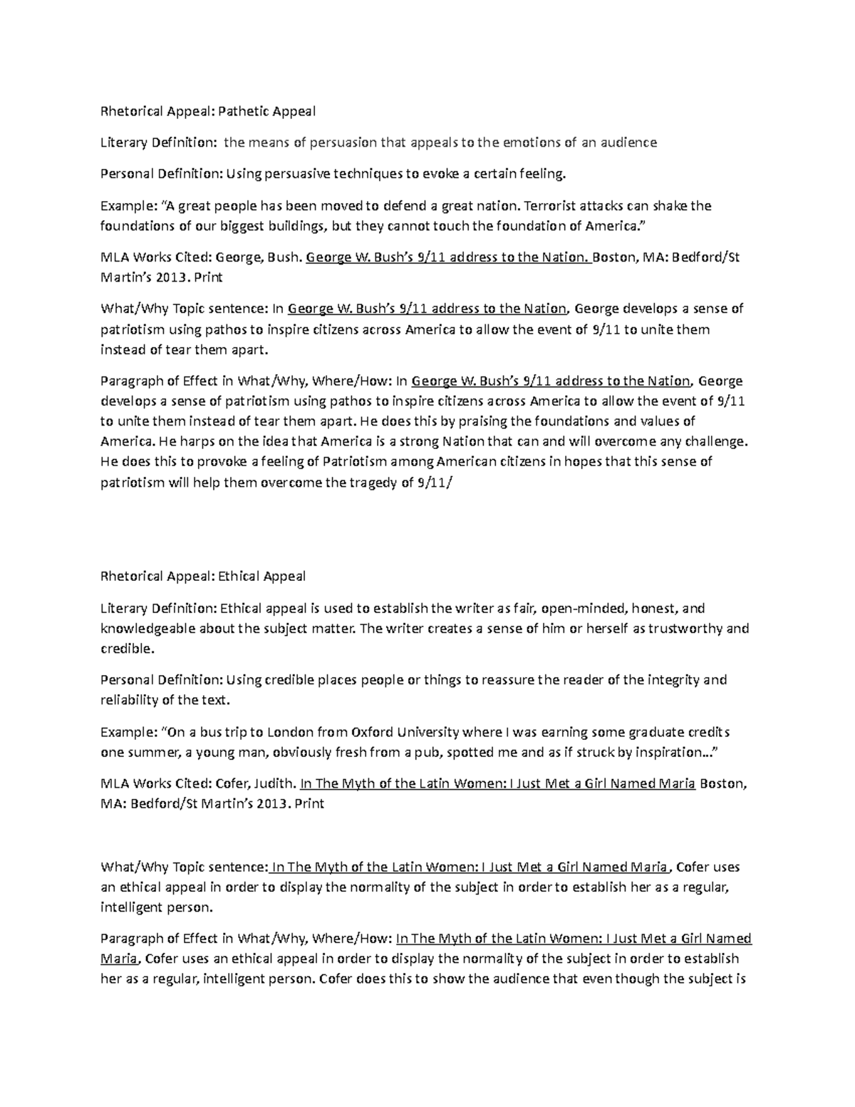 Quarter 1 project - literary analysis terms and examples in various ...