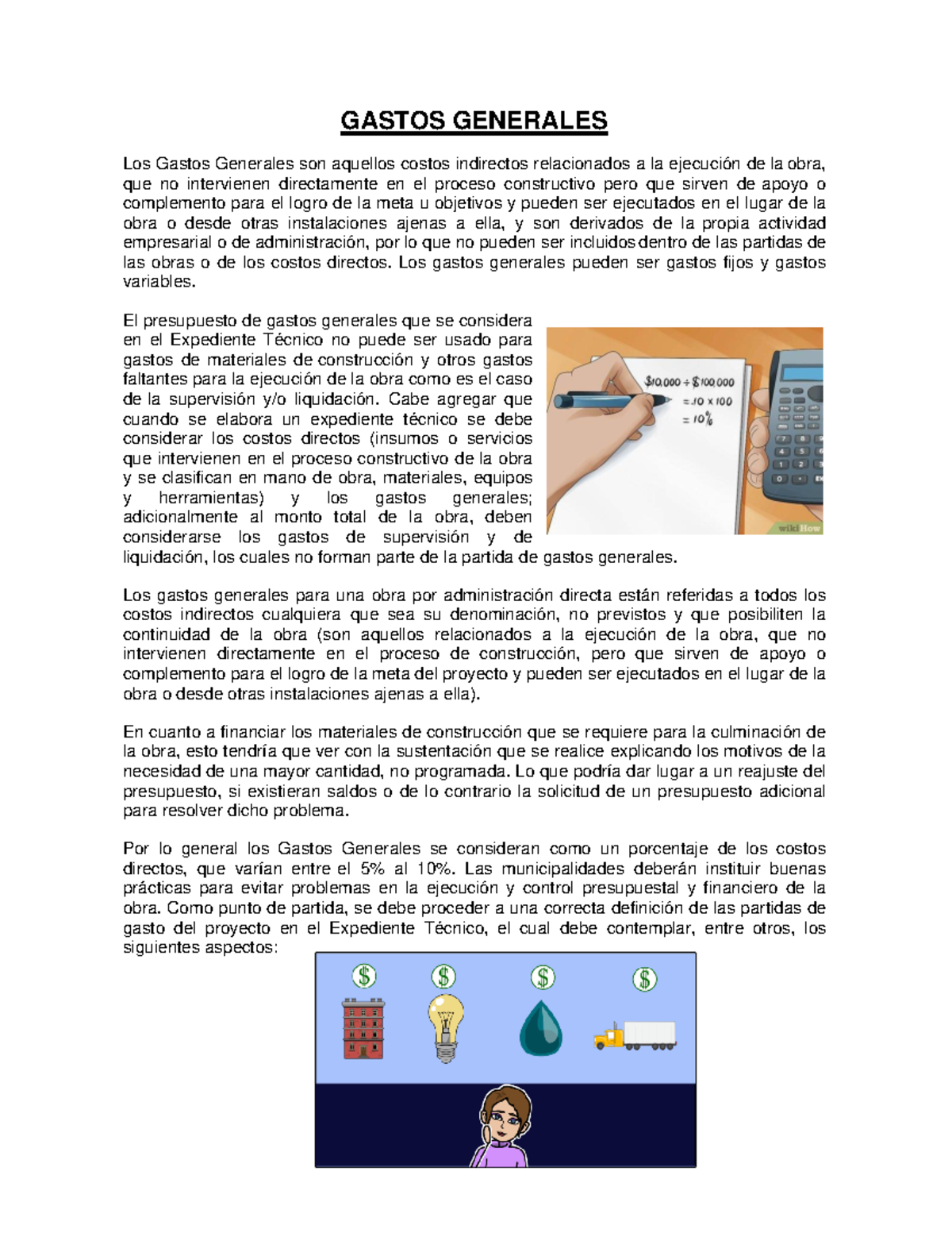 Gastosgenerales-140615232627-phpapp 01 - GASTOS GENERALES Los Gastos ...