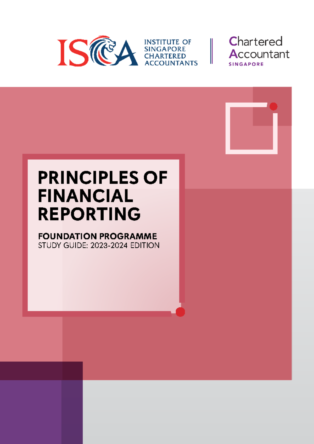 Study guide pff 15mar2023 - PRINCIPLES OF FINANCIAL REPORTING ...