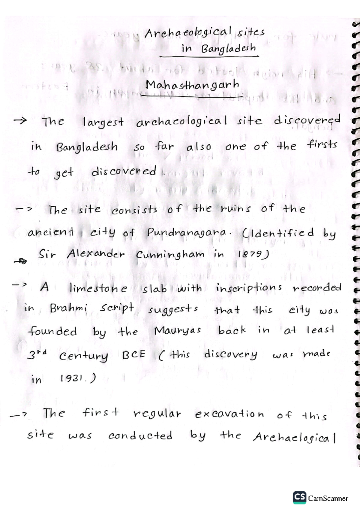 BDS (6-9) - Notes covering Lecture 6 through 9. - Bangladesh Studies ...