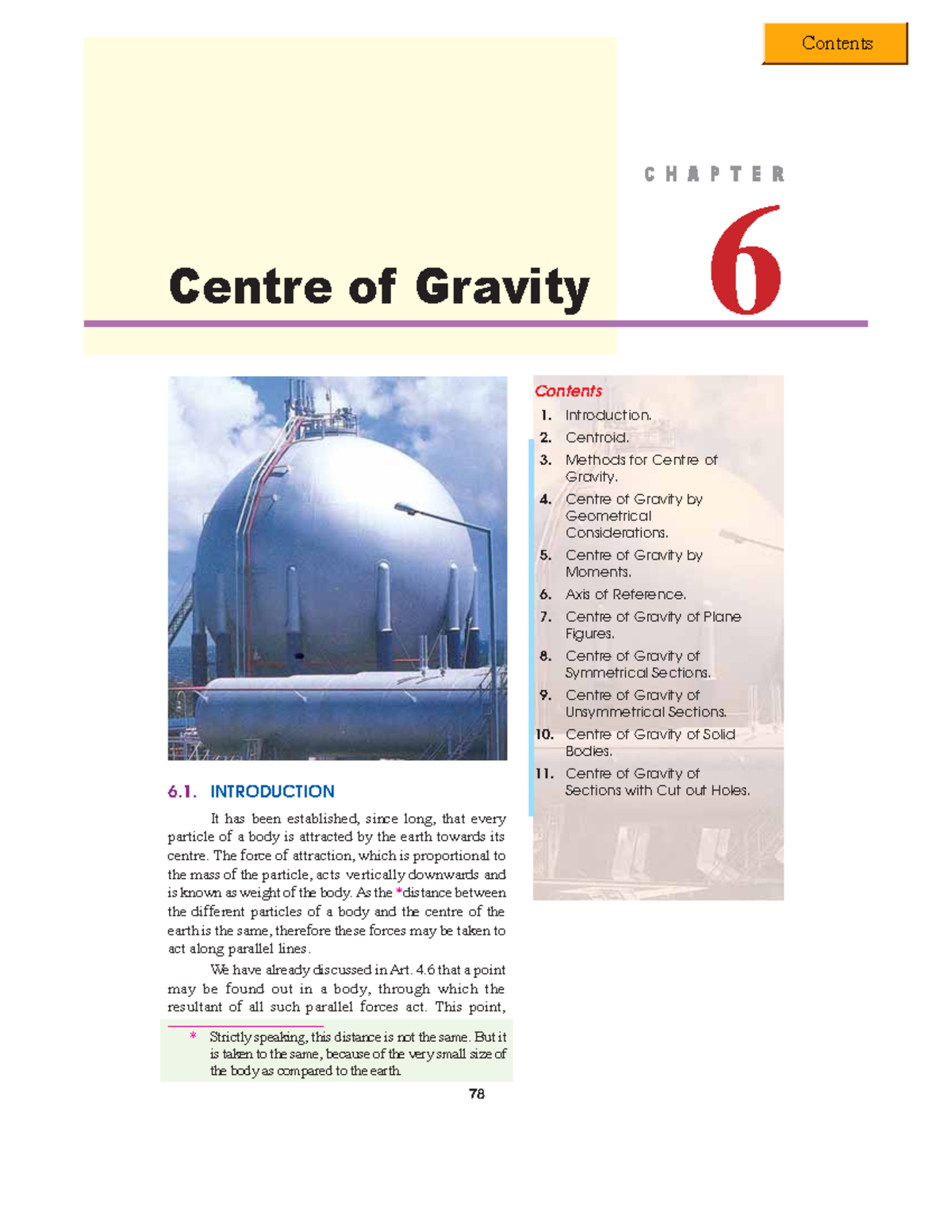 Center OF Gravity - Mechanical engineering science - 78 A Textbook of ...