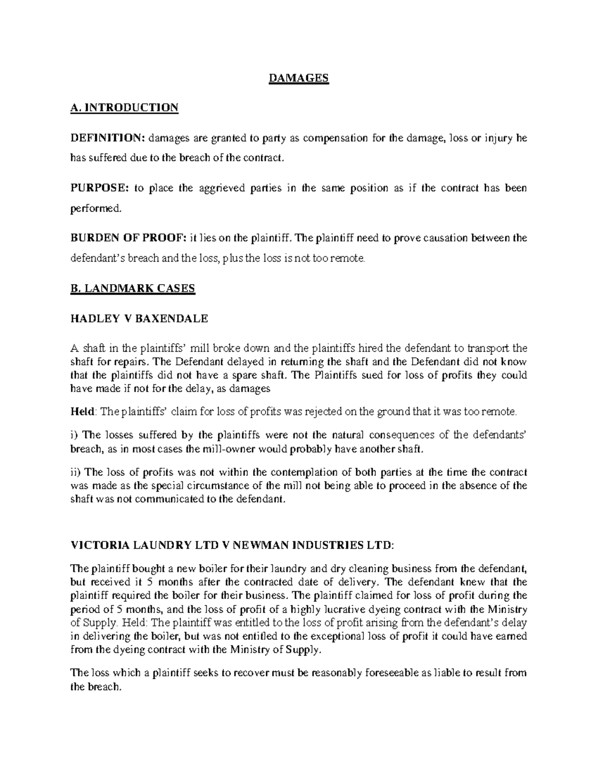 damages-lecture-notes-2-damages-a-introduction-definition-damages