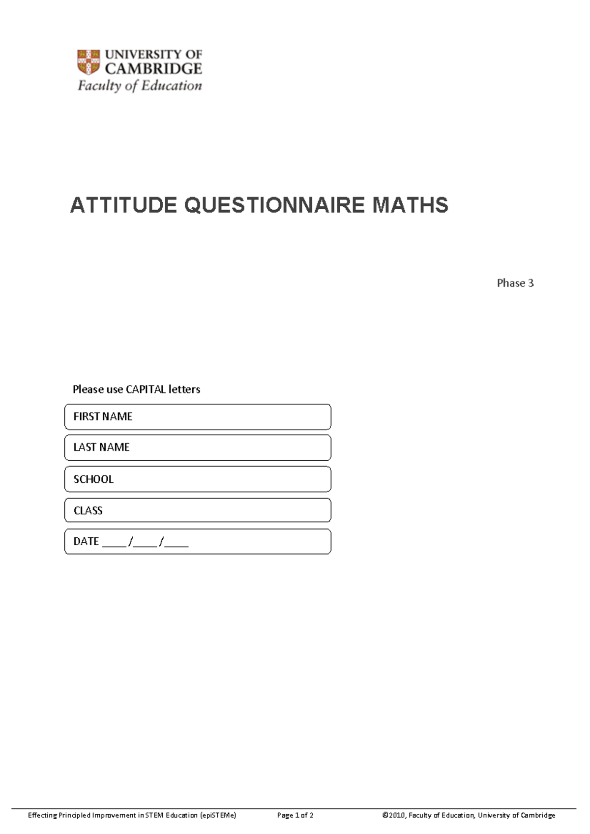 640669827-Maths Attitude Questionnaire - Mathematical Analysis 2 ...