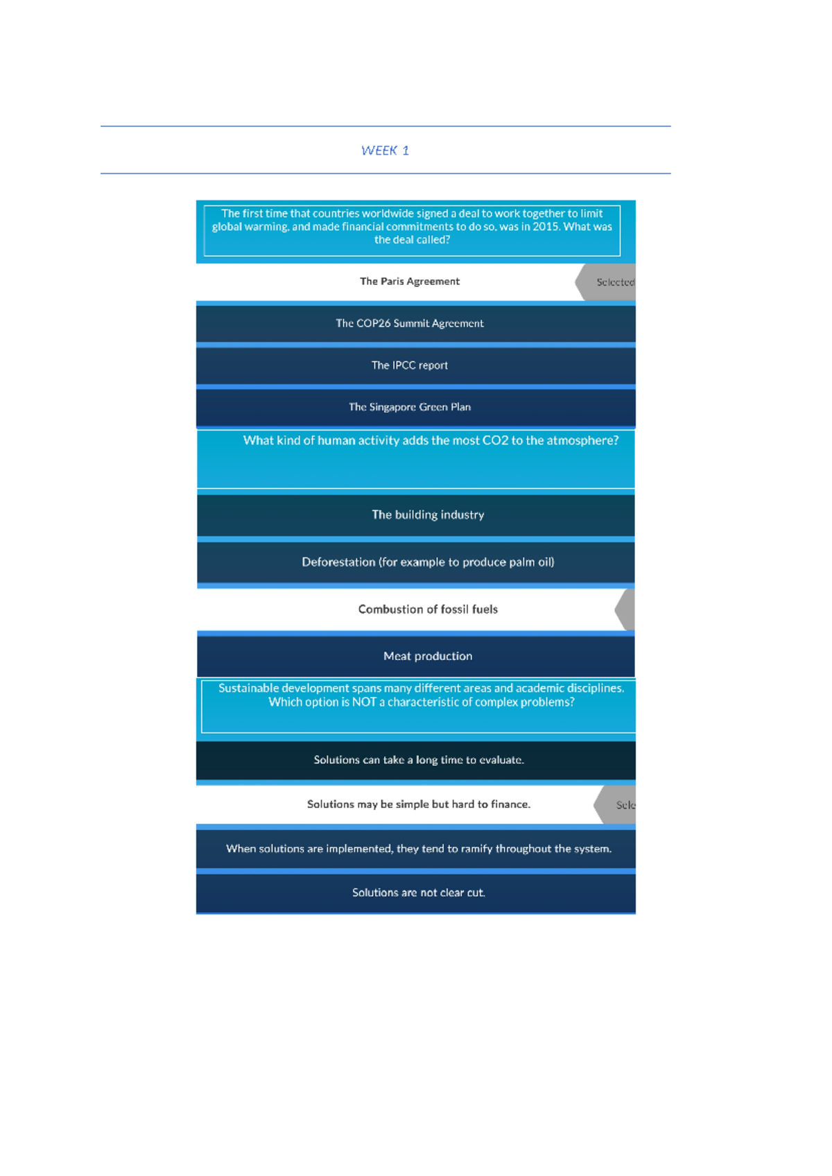 CC06 Weekly Quiz Answers - CC0006 - CORRECT ANSWER IS THIS WEEK WEEK ...