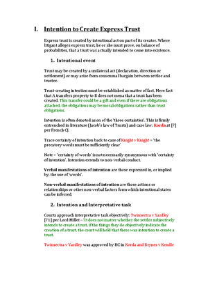Step by Step - Step by Step Guide - Type of trust? Step 1: Express ...