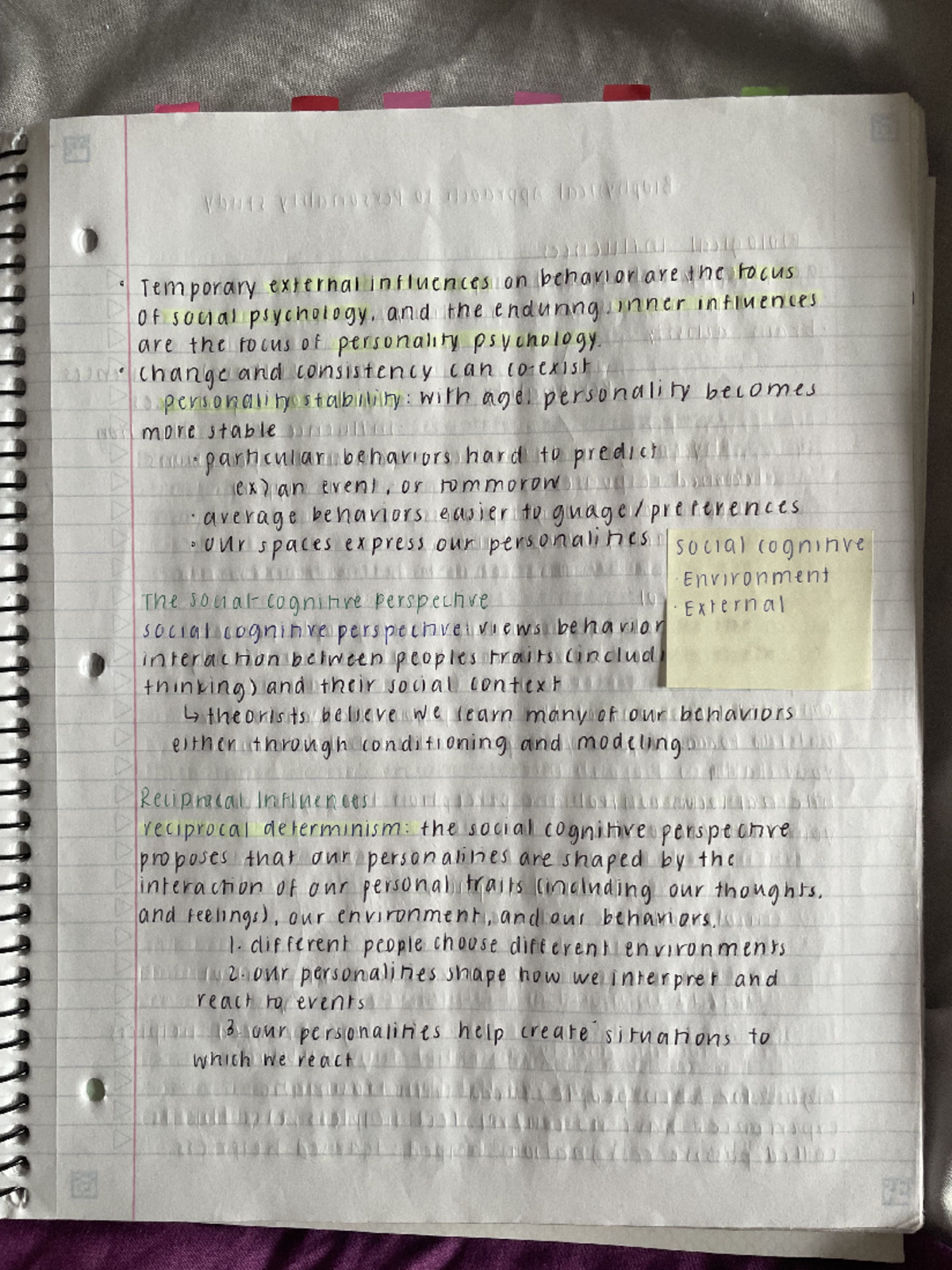 AP Psychology Notes Personality - Studocu