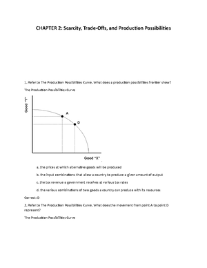 Supply and Demand Chapter 4 Practice Questions - Studocu
