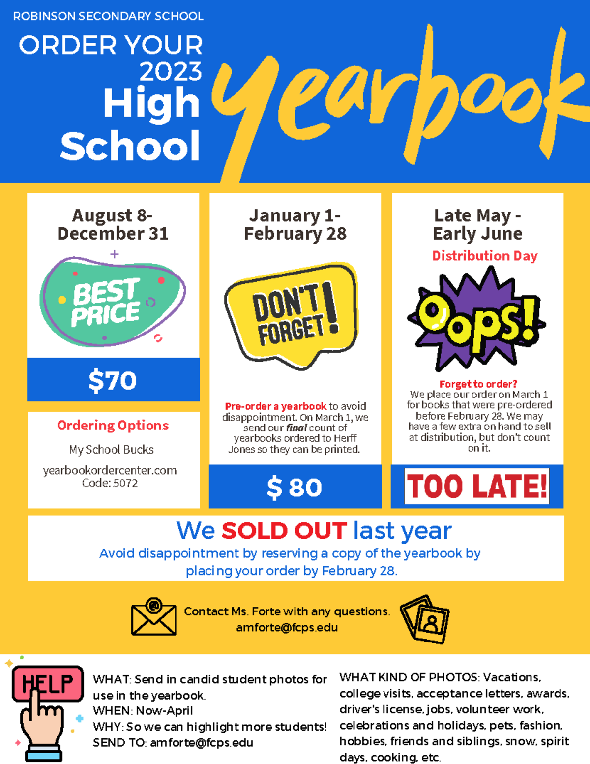 2023 HS YBK Flyer - hey - Contact Ms. Forte with any questions. amforte ...