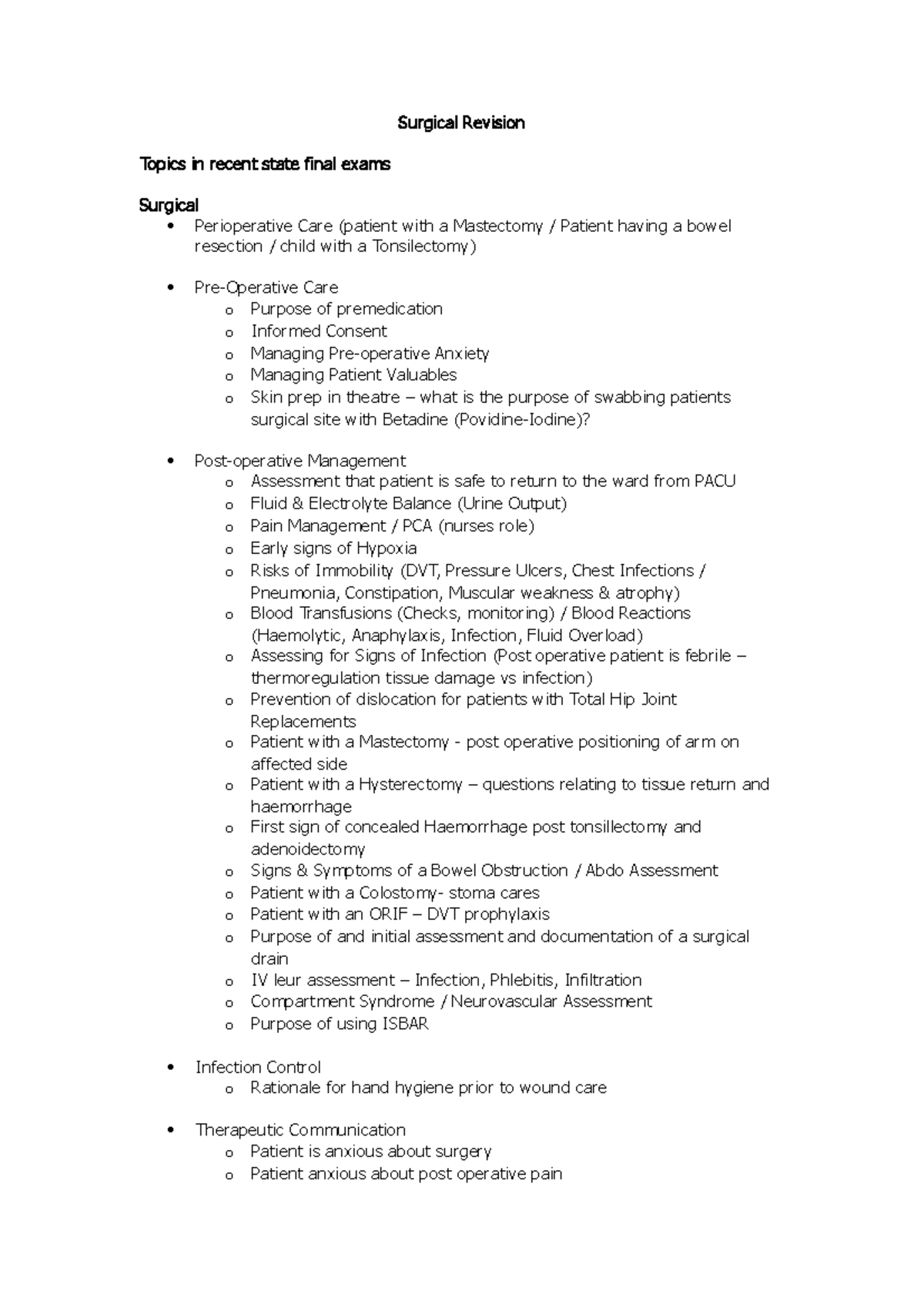 Surg Revision 2020-1-1 - Surgical Revision Topics in recent state final ...