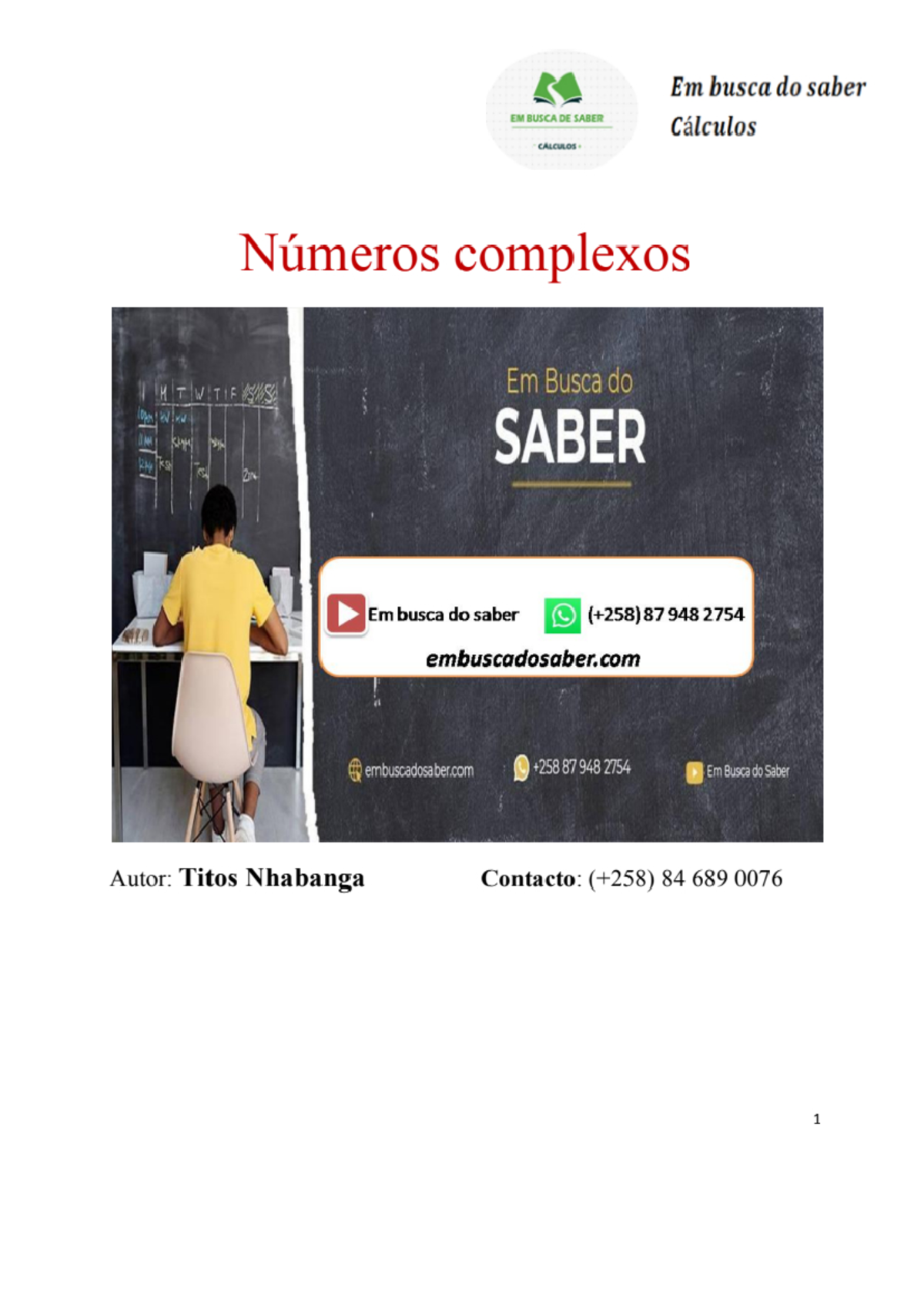 Números Complexos - Summary Electrónica Analógica II - Studocu