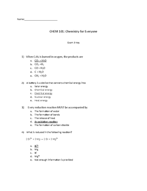 Practice Exam 1 Key to Study - Name:_________________________ CHEM 101 ...